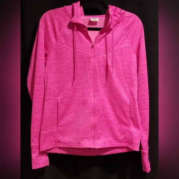 Danskin Now | Jackets & Coats | Danskin Now Hot Pink Warmup Track ...